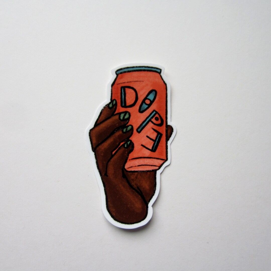 Dope Can Sticker Waterproof Outdoor Vinyl 3 X - Etsy