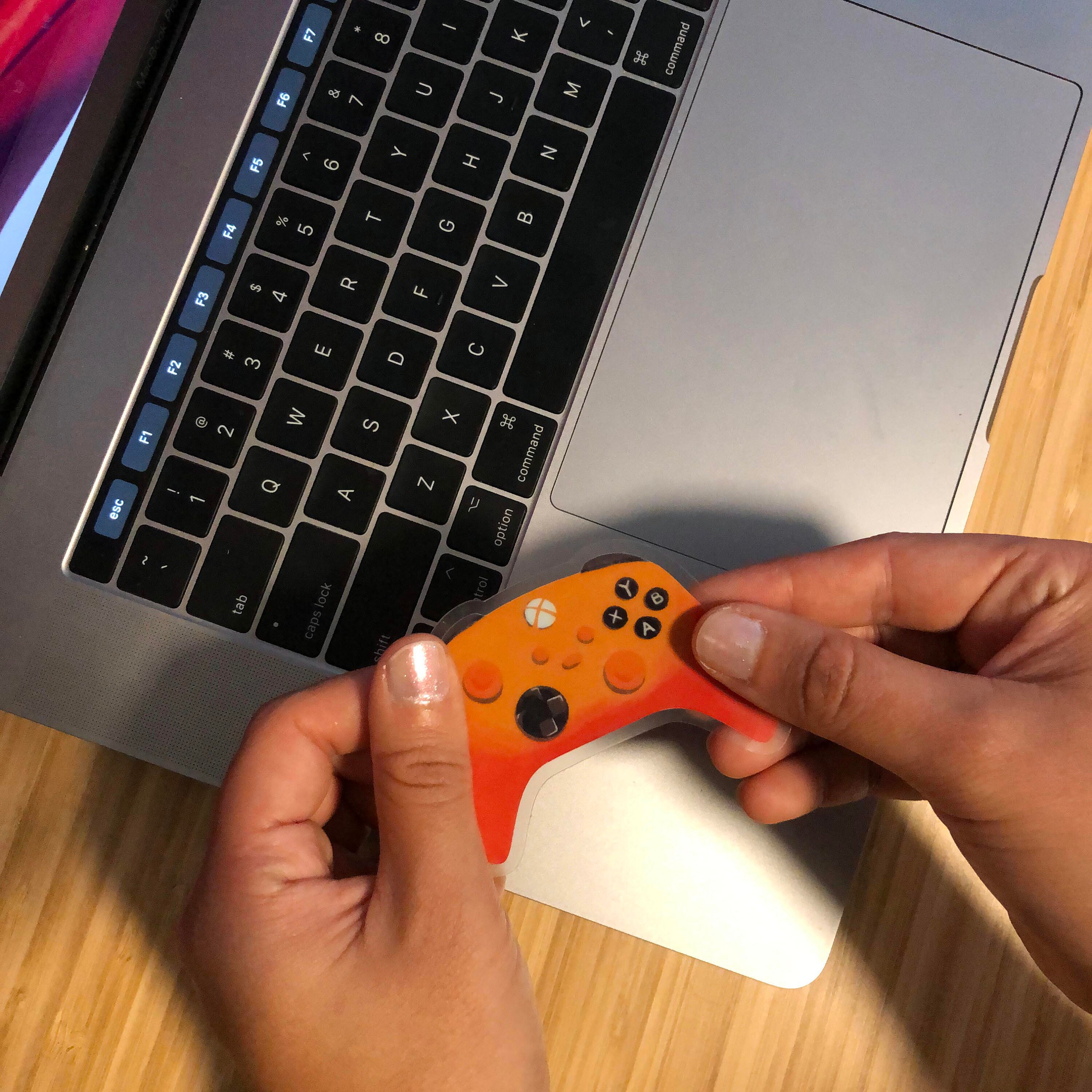 Orange Xbox Controller Sticker, Perfect for You Fav Gamer Weatherproof ...