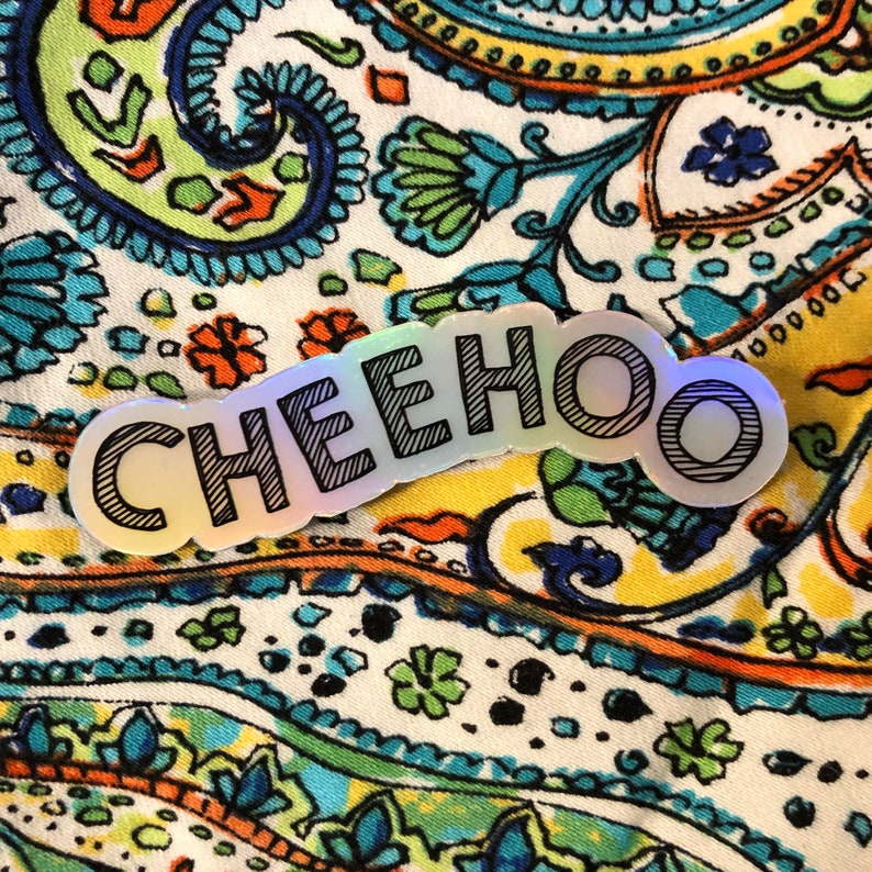 Cheehoo Sticker Hawaiian Slang Cheer Pidgin Moke Sticker Die - Etsy