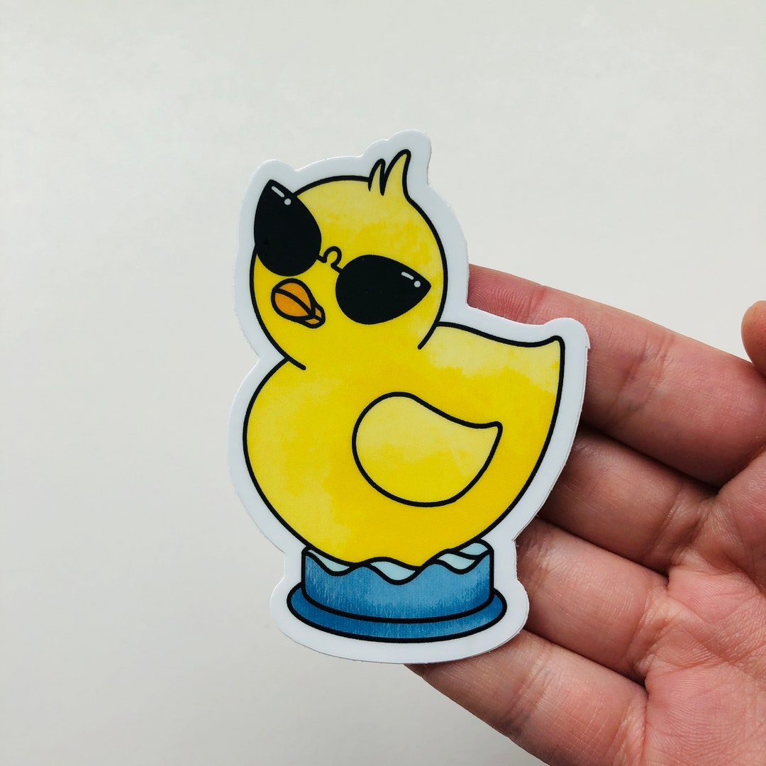 Rubber Ducky Sticker 2.1" X 3" - Etsy