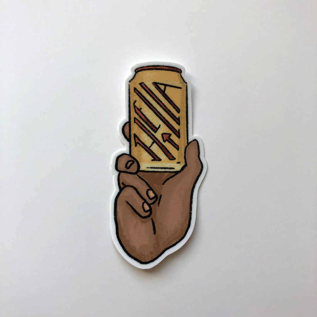 Hella Can Sticker, Waterproof Outdoor Vinyl 3" X 1.55" - Etsy
