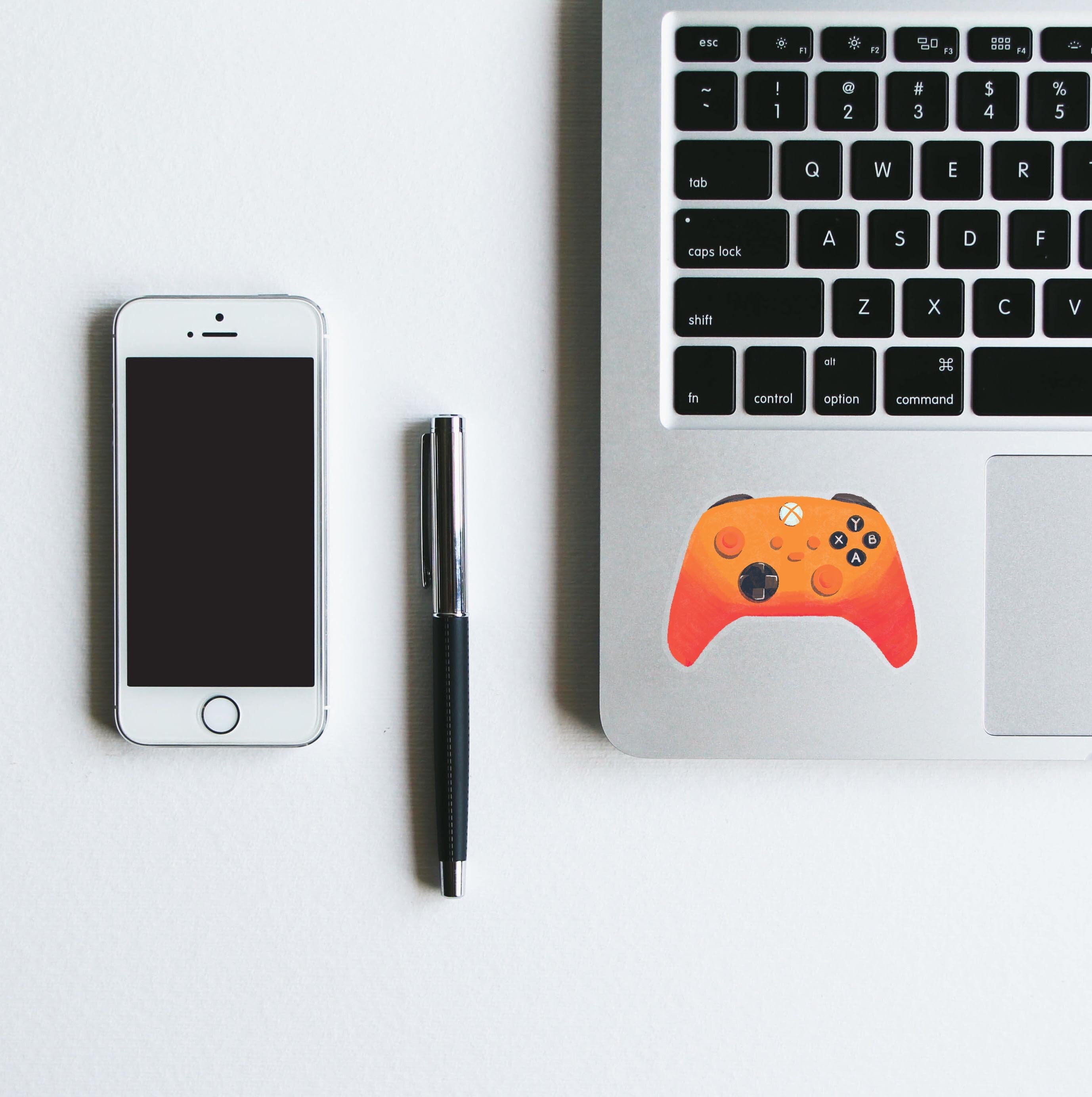 Orange Xbox Controller Sticker, Perfect for You Fav Gamer Weatherproof ...