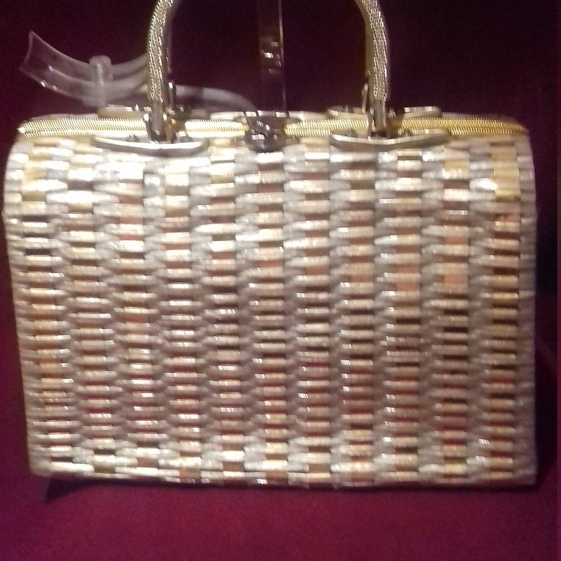 Lucite Bag Rhinestone - Etsy UK