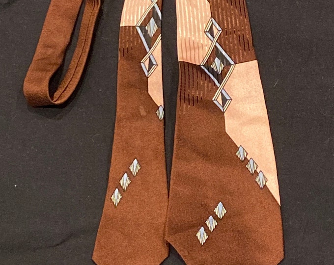 1940s - 50s Vintage Mens Necktie / Label - Original Neckwear by Frank ...