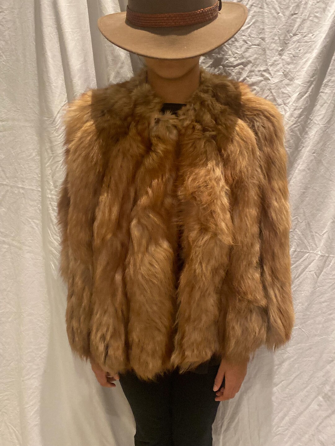 1940s- 50s Fox Fur Cape /40s- 50s Fox Fur Wrap - Etsy