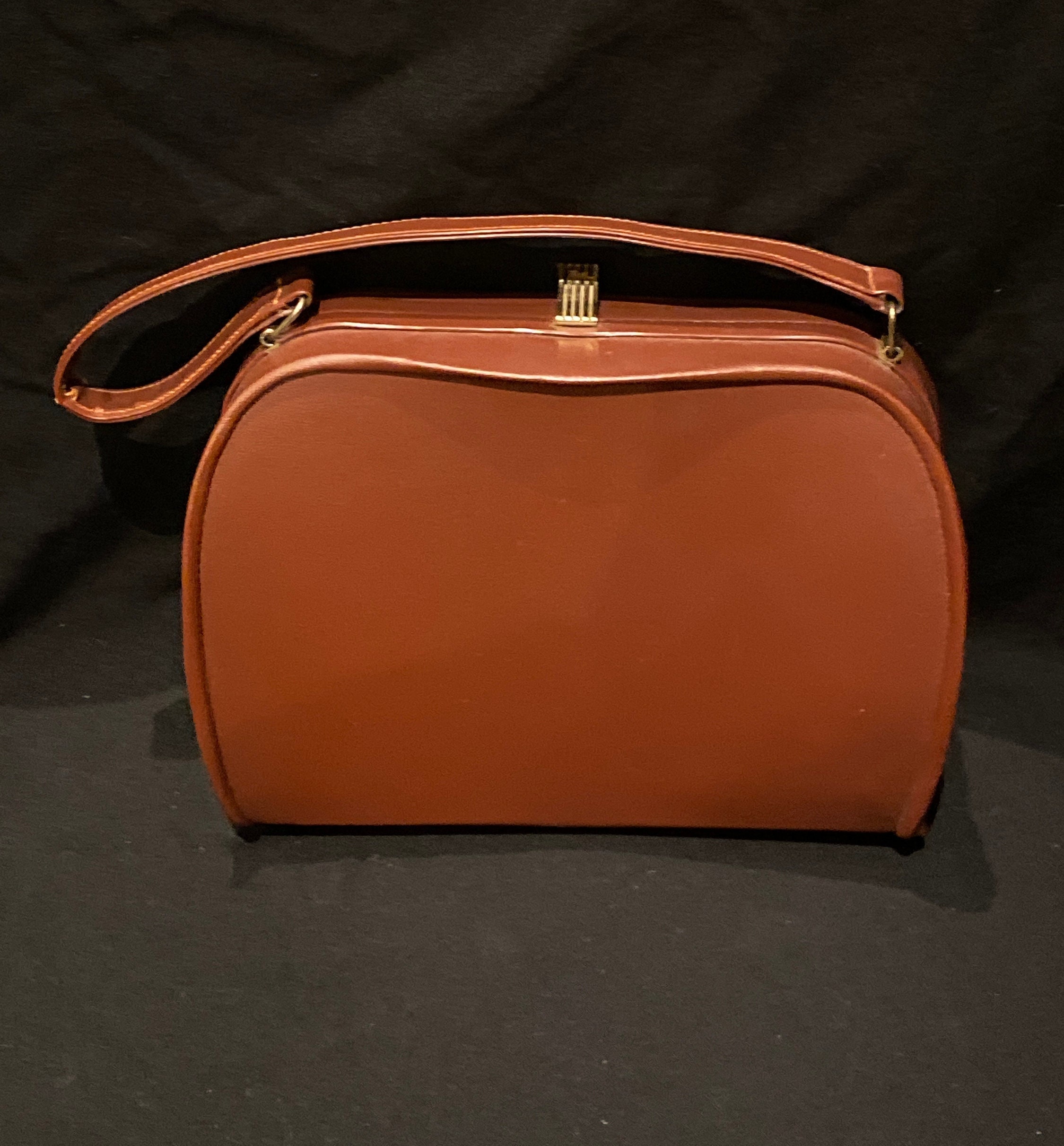 1940s 50s Vintage Burgundy Handbag Purse / 40s 50s Burgundy Ladies Top ...