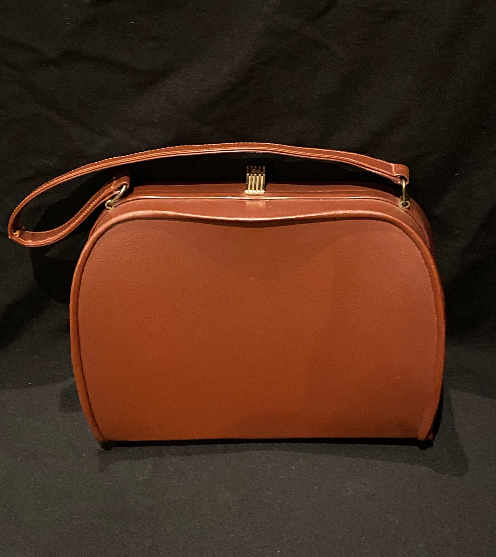 1940s- 50s Vintage Burgundy Handbag - Purse / 40s - 50s Burgundy Ladies ...