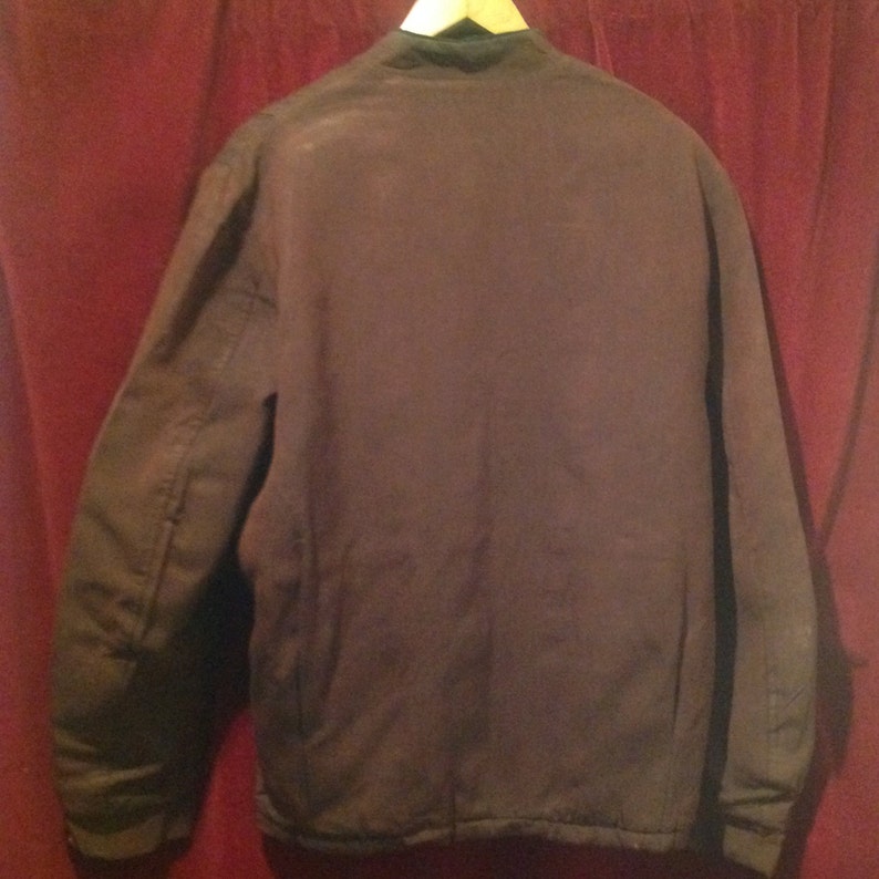 1940s 50's Rayon Jacket With a Wool Lining / Label Campus USA. - Etsy