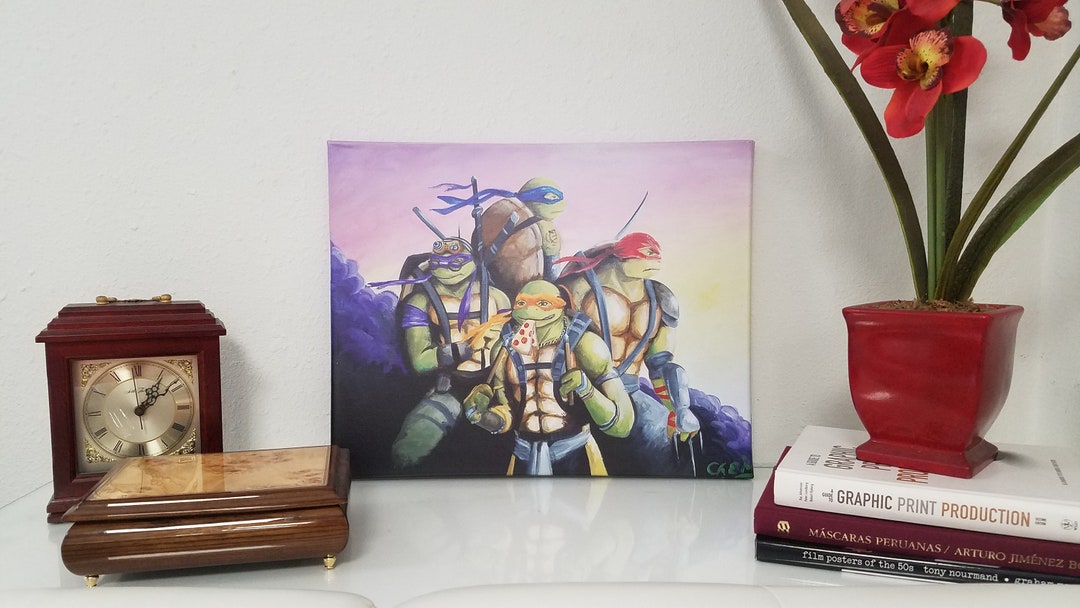 Teenage Mutant Ninja Turtles Canvas Print - Etsy