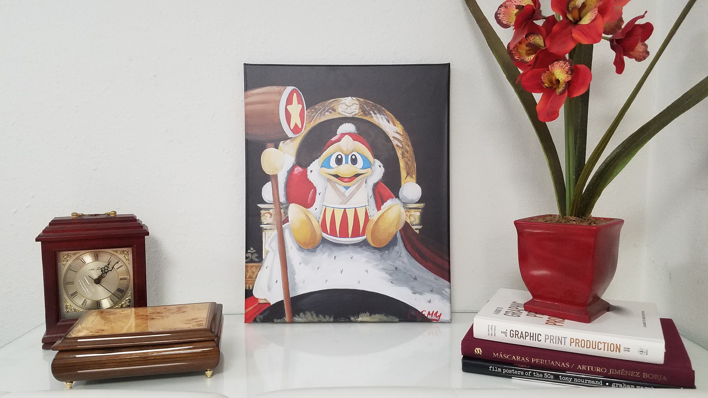 Canvas Print of King Dedede From Kirby - Etsy