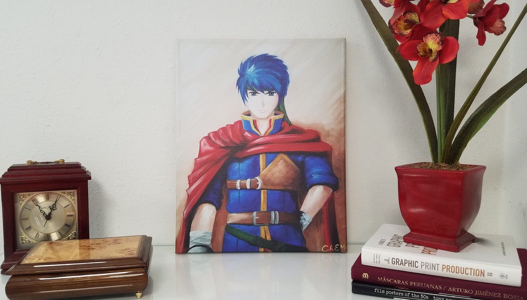 Portrait Print of Ike From Fire Emblem - Etsy