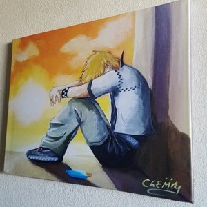 Kingdom Hearts Roxas Canvas Print - Etsy