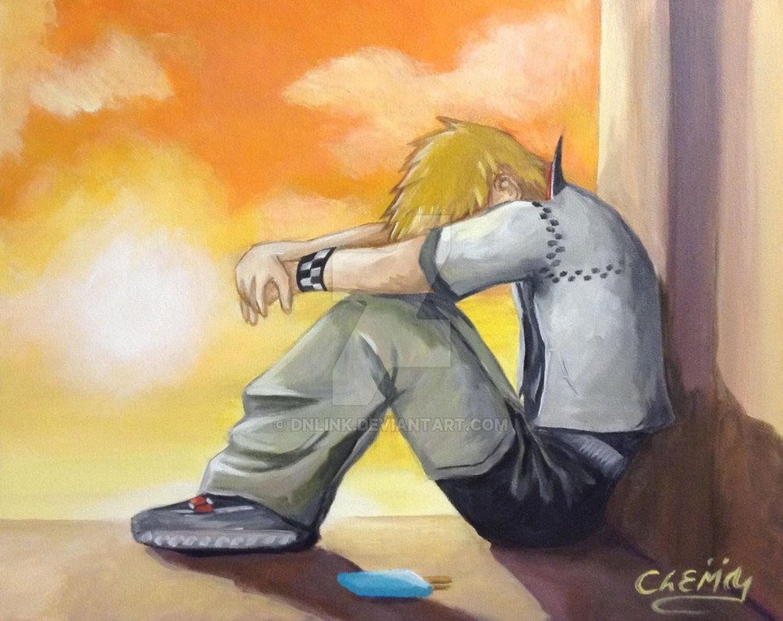 Kingdom Hearts Roxas Canvas Print - Etsy