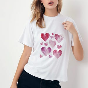 Watercolor Valentine's Day Illustrations Bundle #2 (16 PNG, Transparent ...