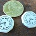 Vintage Glass Two Hole Clock Bead 8 Pieces 149 - Etsy