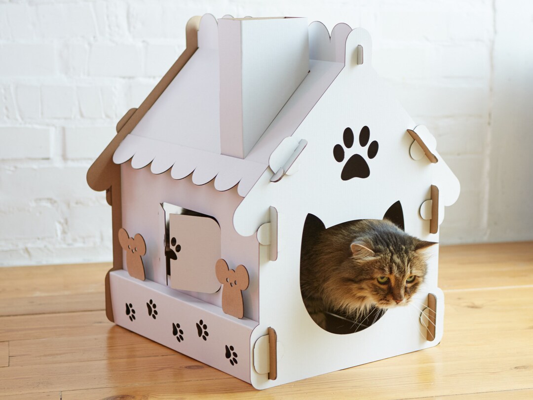 Personalized Pet Furniture | Custom Cardboard Pet House | Carriage ...