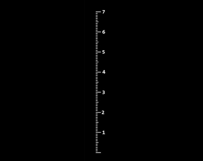 Growth Chart SVG, Growth Chart Ruler, Height Chart, Cricut Cutting File ...