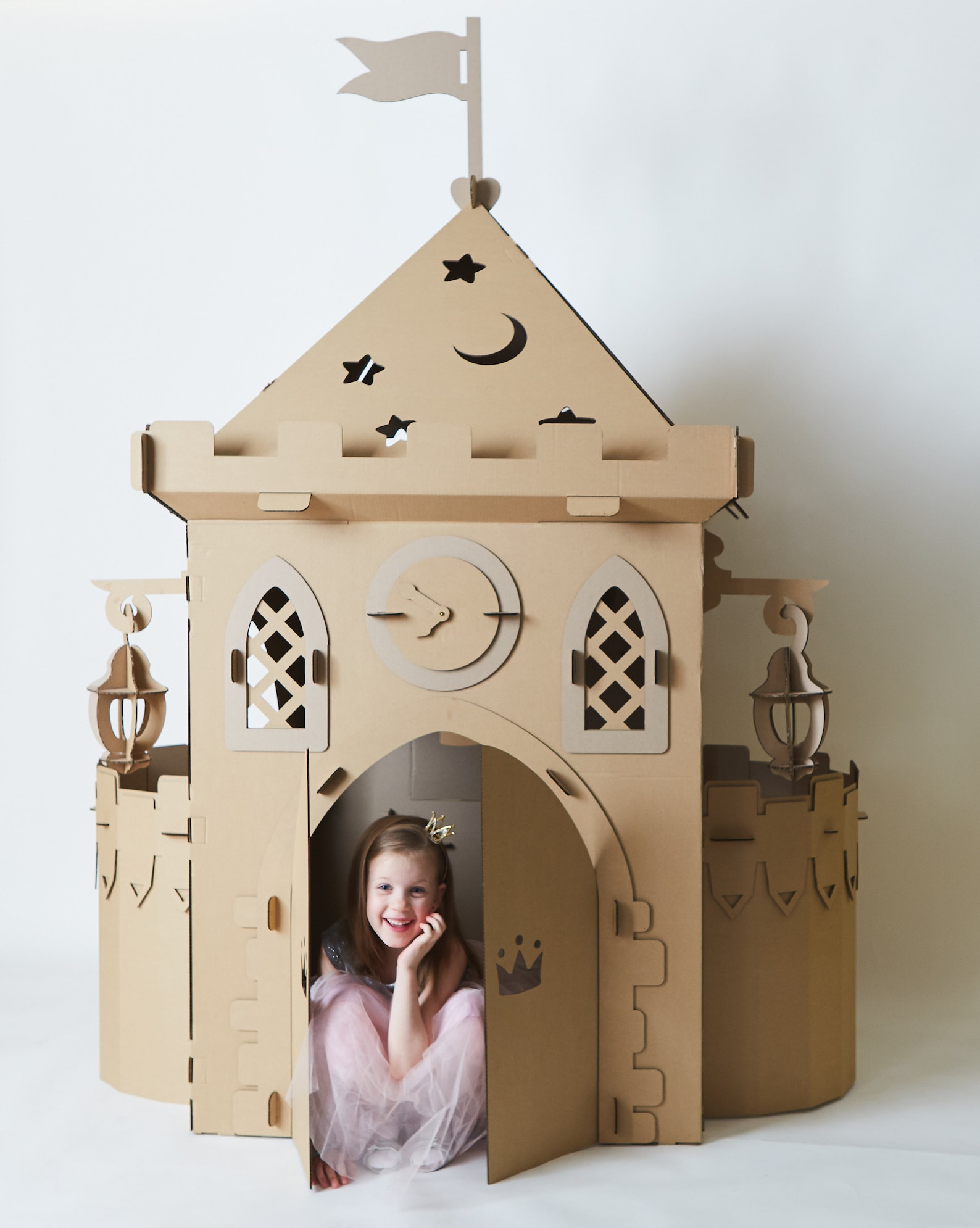 Cartón Castillo Mágico. Castillo de princesa playhouse - Etsy México