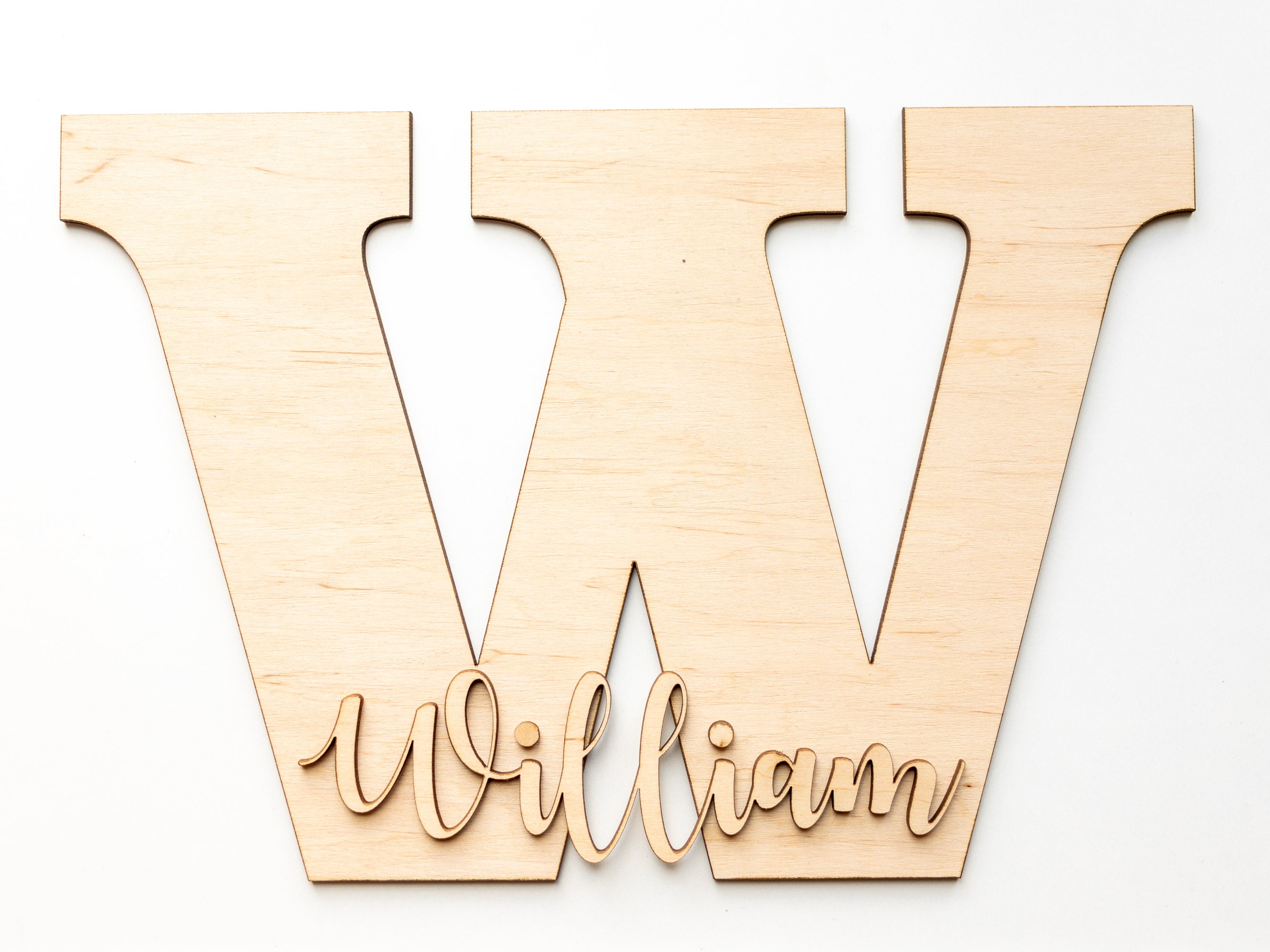 Personalised 10 INCH Large Wall Letter Name Sign Door Name Sign Nursery ...