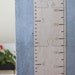Personalized Growth Chart Ruler 3D With Height Marking Arrows Playroom ...