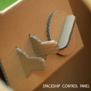 Personalized Cardboard Space Shuttle | Kids Spaceship Playhouse ...