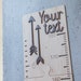 Personalized Growth Chart Ruler 3D With Height Marking Arrows Playroom ...