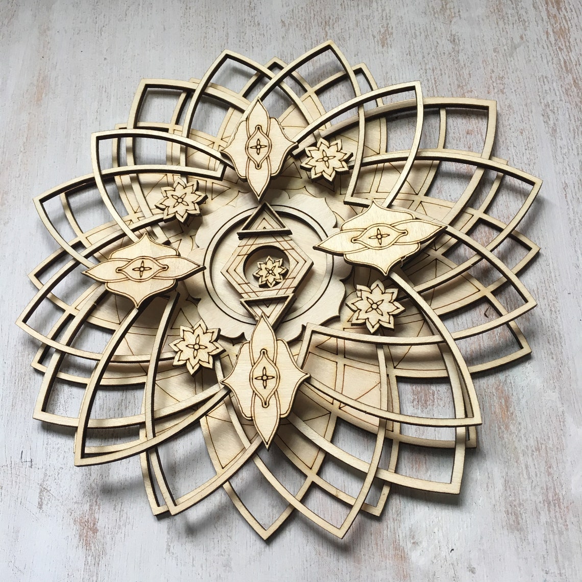 WEALTH Mandala Painting Kit Wooden Mandala Paint Kits for - Etsy