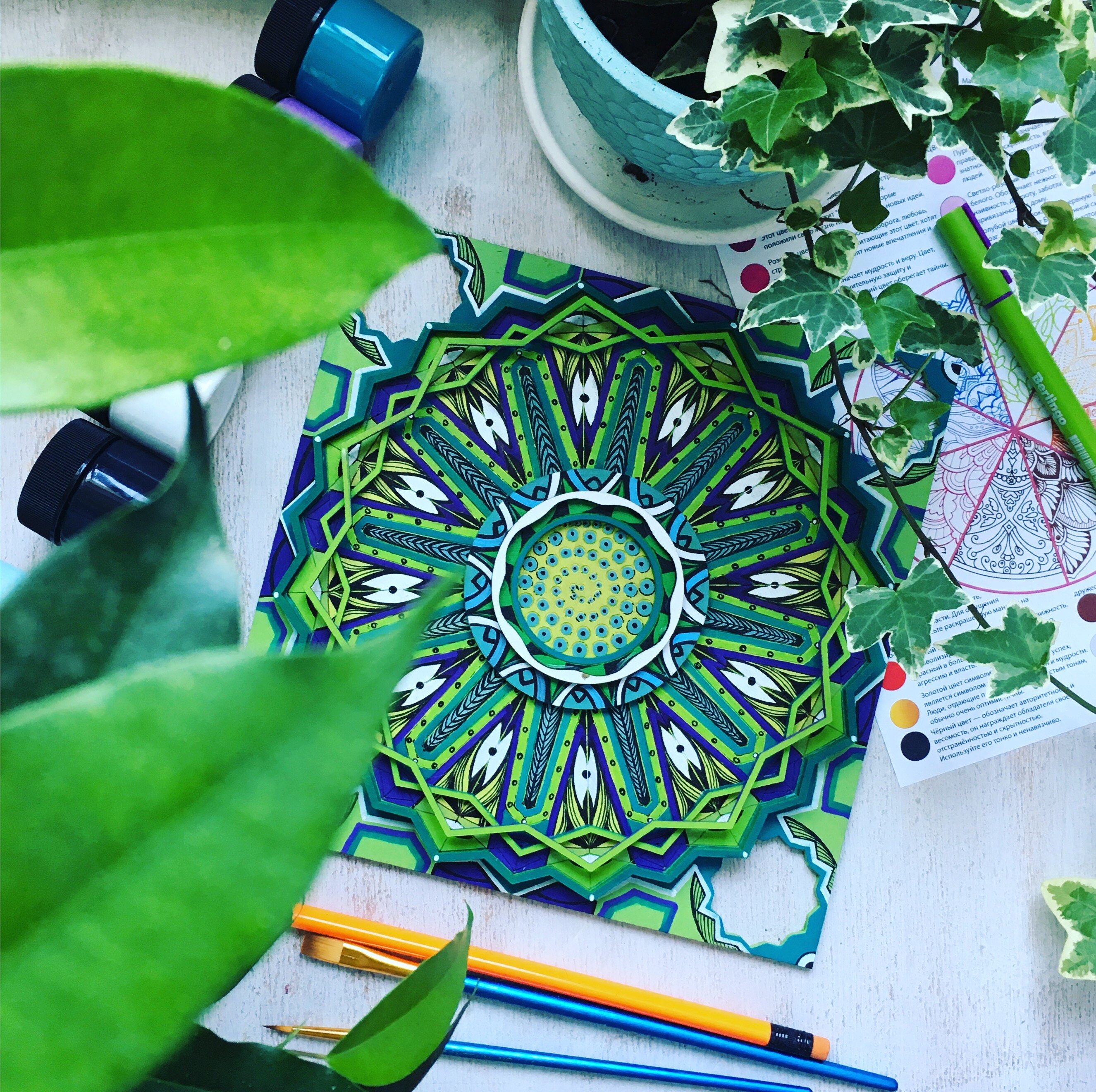 MONEY Mandala Painting Kit Wooden Mandala Paint Kits for | Etsy