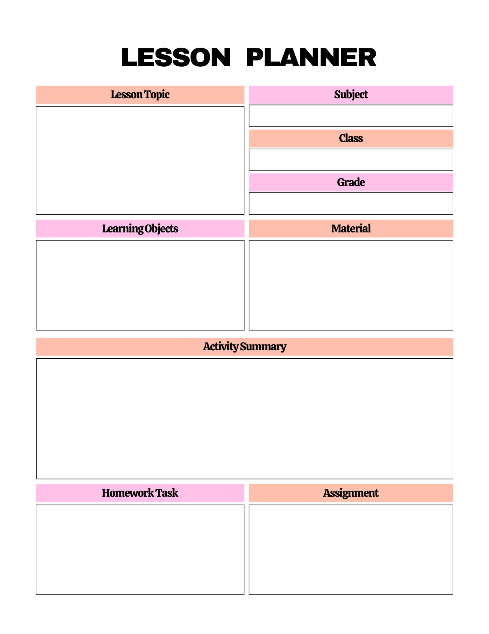 Digital Home School Planner Editable on Canva Home Learning - Etsy