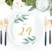 Eucalyptus Bohemian Floral Table Numbers 4x6 and 5x7 Wedding Table ...