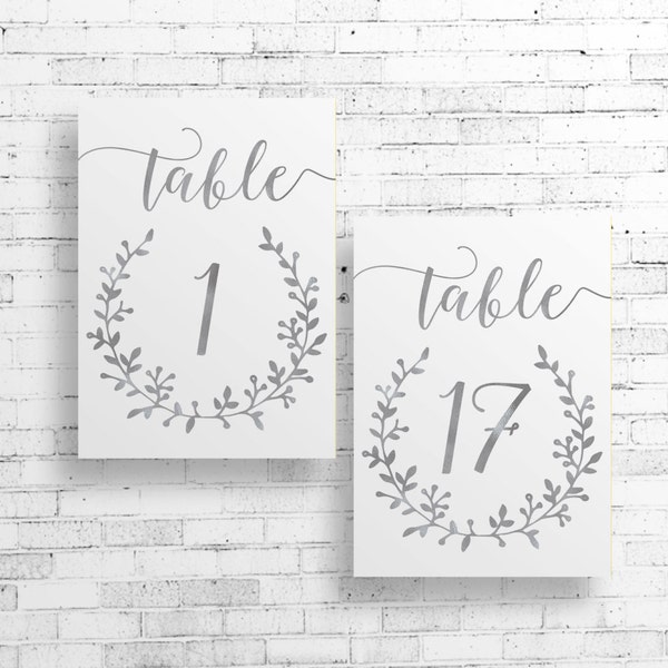 Calligraphy Numbers - Etsy
