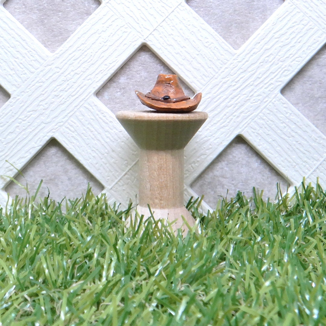 RARE FIND Cowboy Hat Fairy Garden Miniature Mini Garden - Etsy