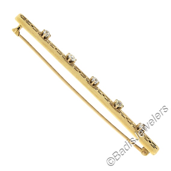 Antique Art Nouveau Strobell & Crane 14k Yellow Gold … - Gem