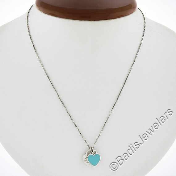 Tiffany turquoise heart necklace store