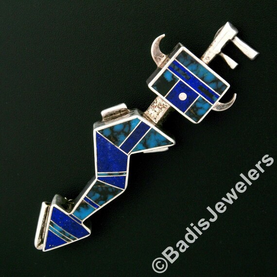 Authentic Designer Ray Tracey Navajo Sterling Silver … - Gem