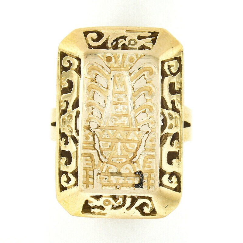 Mayan Ring - Etsy