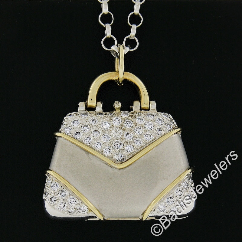 Purse Necklace - Etsy