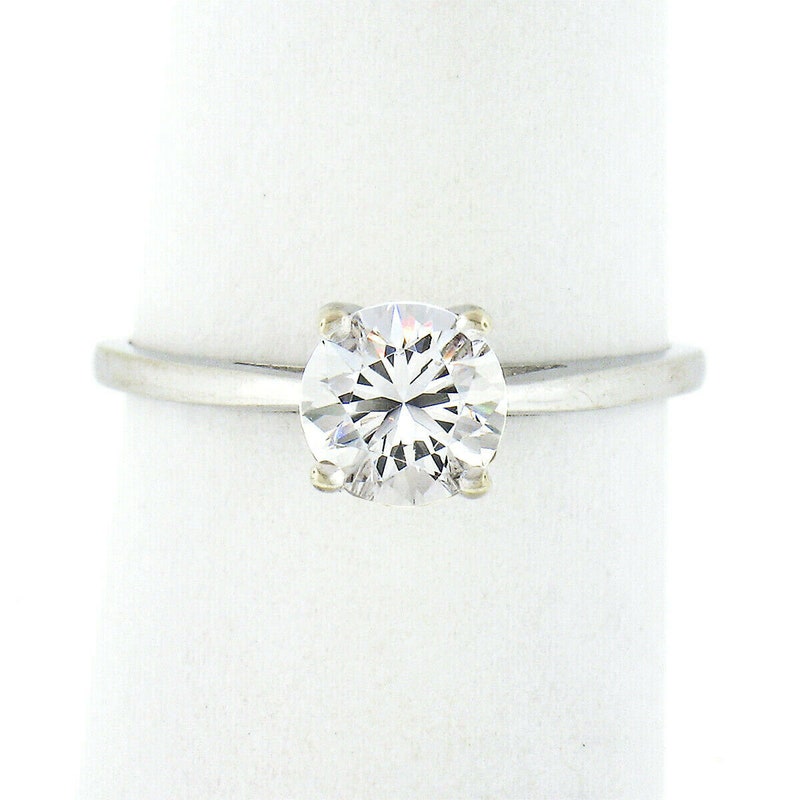 Cubic Zirconia Engagement Ring - Etsy