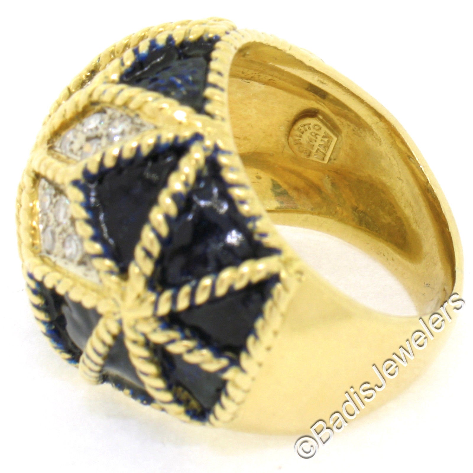 Corletto Italy 18k Yellow Gold .48ctw Single Cut Diamond Star - Etsy