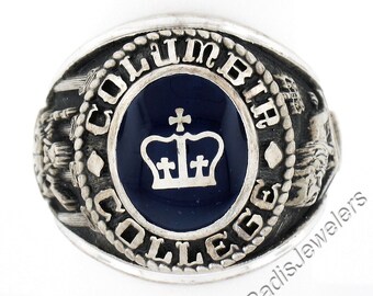 Columbia University Ring - Etsy