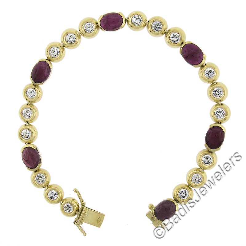 Ruby Bracelet - Etsy