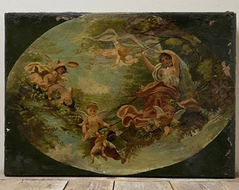 Angels Portrait Painting - Etsy