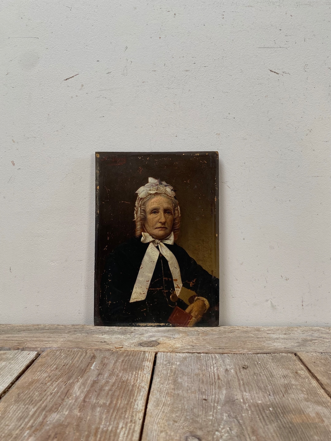 19th Century German Portrait Oil Painting, 1800s Portrait Oil Painting ...