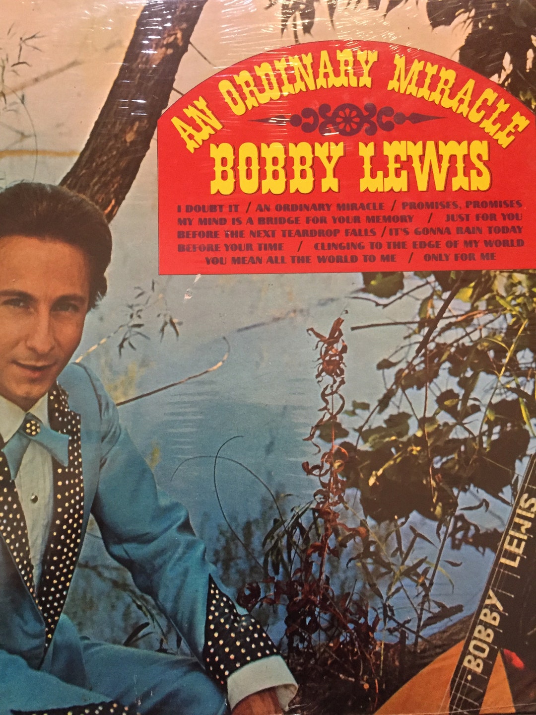 Bobby Lewis an Ordinary Miracle Sealed Vinyl Country Record Album - Etsy