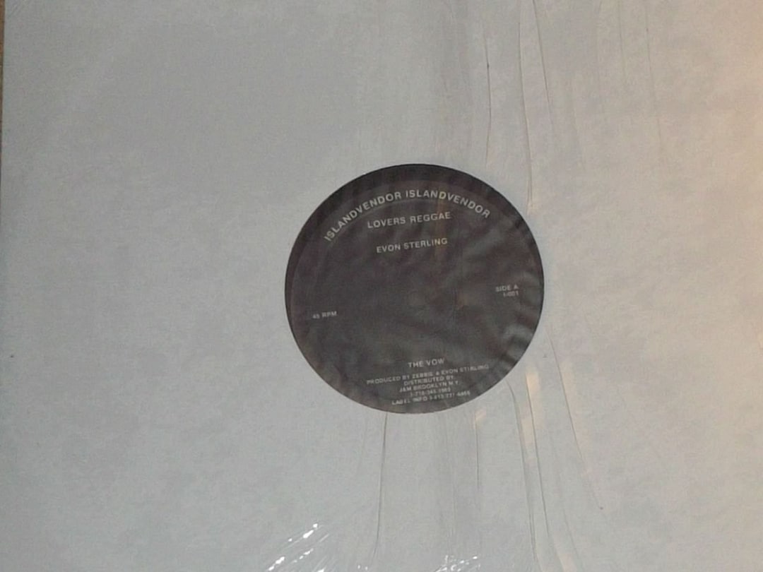 Evon Sterling Lovers Reggae the Vow Sealed Vinyl 12" Reggae Record ...