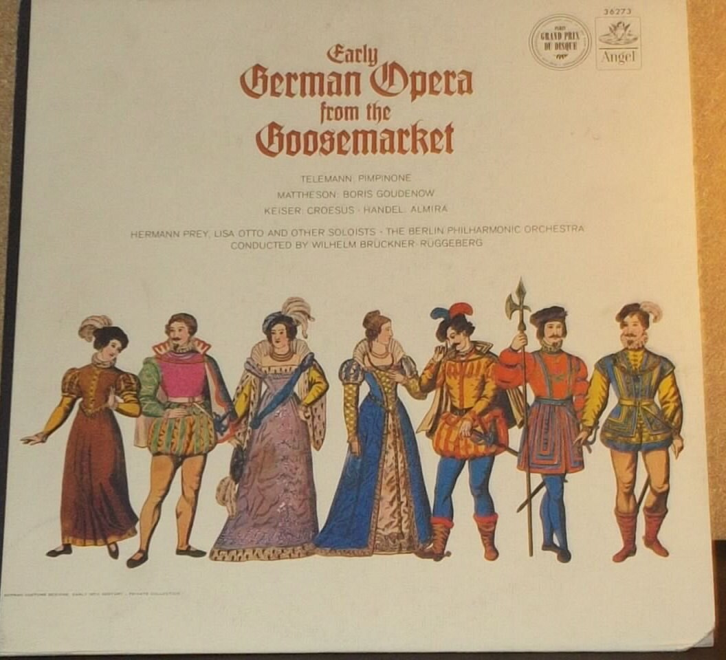 Early German Opera From the Goosemarket Classical Vinyl Opera - Etsy