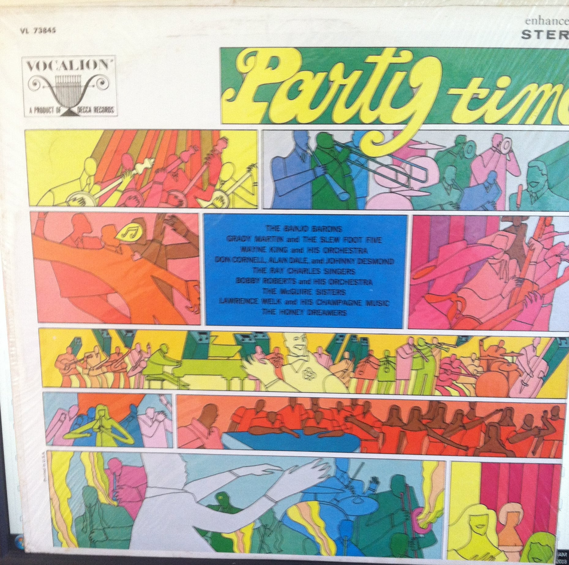 Party Time Sealed Vinyl V/A Pop Record Album Banjo Barons, Grady Martin ...