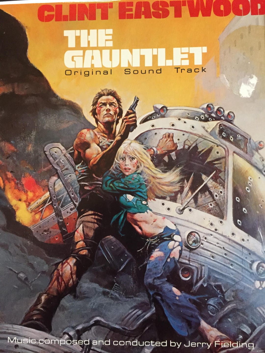 Clint Eastwood the Gauntlet Vinyl Soundtrack Record Album - Etsy