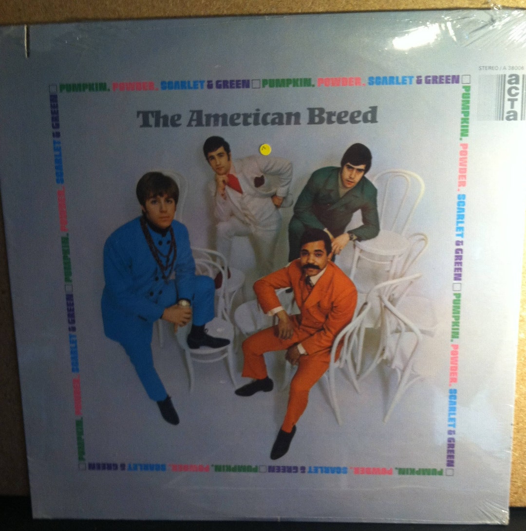 The American Breed Pumpkin, Powder, Scarlet & Green Sealed Vinyl Pop ...