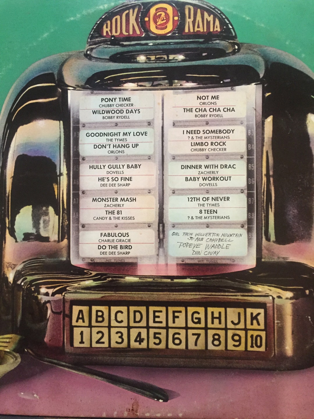 Rock O Rama Vinyl V/A Record 2 Album Set - Etsy